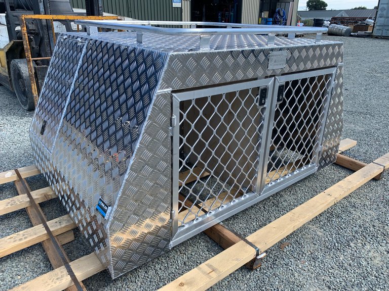 Aluminium Dog Boxes | Custom Made | Taylor Engineering - Taylor Engineering