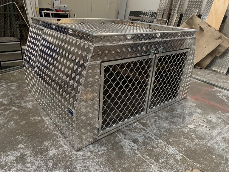 Aluminium Dog Boxes | Custom Made | Taylor Engineering - Taylor Engineering